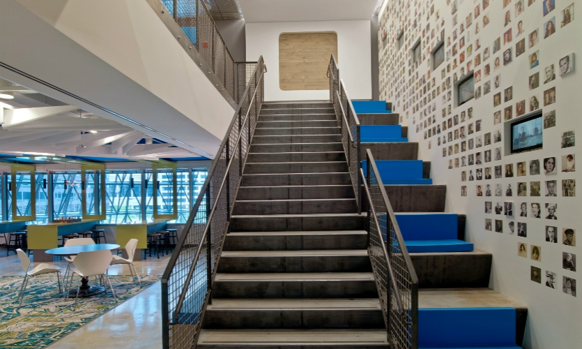 Moving and Connecting People: Office Staircases - ChargeSpot