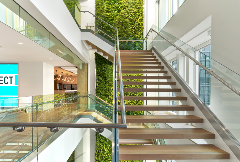 Moving and Connecting People: Office Staircases - ChargeSpot